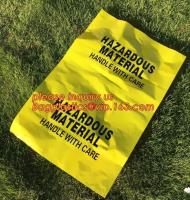 China autoclavable ldpe medical biohazard waste plastic bags for clinical waste, Biohazard disposable medical sterilization, h for sale