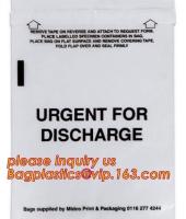 China SPECIMEN CARRIER BAGS, Co-extrusion PE Garbage Bags, trash bag for infecciosas, Medical consumables biohazard waste disp for sale
