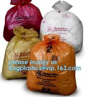 China Biohazard medical waste bag for hospitals, Disposal Plastic Medical waste bags, Plastic Pe Medical Biohazard Waste Bag for sale
