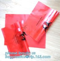 China Clinical Waste Bag, Heavy Duty Sacks, PE biohazard eco bag, PE disposable Lab bag/Medical waste bag/Biohazard bag on rol for sale