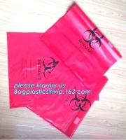 China autoclavable Biohazard Collection Bags, 40 Gallon Biohazard Garbage Bag, ldpe biohazard plastic bags, bagplastics, pac for sale