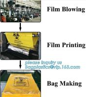 China Customized Biohazard Waste Bag, autoclavable ldpe medical biohazard waste plastic bags, Biohazard Waste Disposal Bags, H for sale