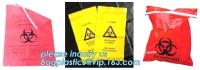 China Medical Waste Bag For Medical Use, Yellow/red/black biohazard infectious/medical waste bag/liner with drawcord/drawstrin for sale