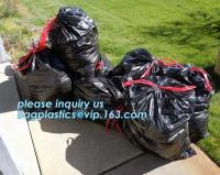 China autoclavable ldpe medical biohazard waste plastic trash bags, biohazard waste bags medical waste bag, eco-friendly bioha for sale