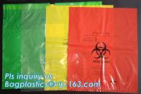 China Hospital Biohazard Plastic Bags Medical Sterilization Retort Pouch for sale