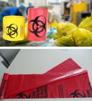 China Biodegradable Plastic Hospital biohazard waste bags, Soiled Linen Bags, autoclavable ldpe medical biohazard waste plasti for sale