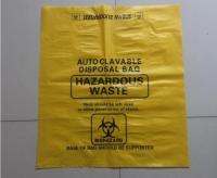 China Medical waste garbage bags / Yellow Red Medical waste garbage bags/ Infections Linens Waste Bags, Biohazard & Linen Bags for sale