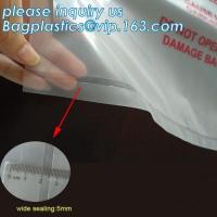 China Heavy Duty Custom LDPE Poly plastic waste bags for construction, Disposal Polythene bags For Asbestos Removal bags pac for sale