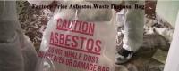 China polyethylene disposal asbestos bag 33