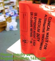 China Lab, Hospital, Healthcare, Safety, Infectious, Medical Waste Disposal Warning Label Sterilization Indicate for sale
