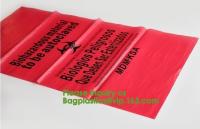 China Waste Disposal Guide for Research Labs,HDPE Biological Hazard bags,Biological Hazard Waste Bags, 600 x 500mm, Yellow-50/ for sale