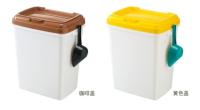 China 40L 15kgs 17lbs high quality stocked customized pet food storage container bucket dispenser dog food can box for dog cat for sale