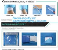 China Sterile Disposable Surgical Gown,Long sleeves disposable hospital isolation gowns,Manufacturer Supplier surgical gown ma for sale