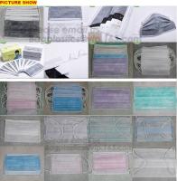 China Medical grade protect dust face mask disposable 3 ply paper mask,non-woven face mask in general medical Individual Packi for sale