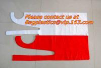 China disposable transparent plastic apron,Medical Food Waterproof Disposable Plastic Apron,Cheap patient paper film disposabl for sale