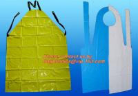 China Aseptic Blue Plastic Disposable Apron for Doctor Checking,Disposable aprons PE medical doctor apron,PE Apron For Doctor for sale