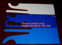 China Aseptic Blue Plastic Disposable Apron for Doctor Checking,Disposable aprons PE medical doctor apron,PE Apron For Doctor for sale