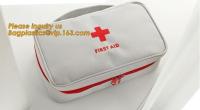 China earthquake survival kit personal outdoor safety emergency car first aid bag,First Aid backpack Plastic Hard Red Case 211 for sale