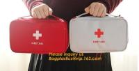 China earthquake survival kit personal outdoor safety emergency car first aid bag,First Aid backpack Plastic Hard Red Case 211 for sale