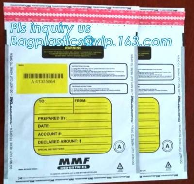 China Plastic Mailing Bags Bank Supplies Icao Stebs Airport Duty Free Shop Tamper Evident for sale