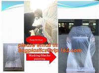 China Pretaped Masking Film Dispenser Prefolded Masking Film Handy Masker Paint Masking Set Paint Tray Kit Drop Sheet Trimming for sale