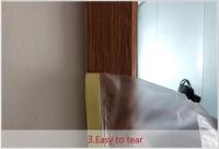 China pre-tape plastic masking film with duct tape,pre-tape masking film dispenser, paintable car masking film cloth auto pai for sale