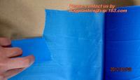 China PAPER Adhesive Plastic Car Seat Covers Masking Film Car Painting With Masking Tape for sale