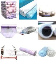 China auto adhesive paint masking protect film 3.8*100m,HDPE car overspray masking film Logo printing,Antistatic corona treate for sale