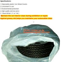 China PE car cover, plastic car cover, HDPE plastic overspray protective car cover, Decorative Film for sale