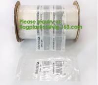 China Auto plastic packaging bags heat sealing machine,clear pre-opened bags on roll/plastic auto bags/china bagplastics packa for sale