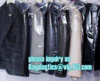 China Perforated Clear Plastic Garment cover on Roll,disposable plastic garment bags in dry cleaner,Suit Dress Garment Bag for for sale