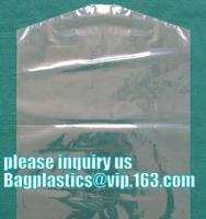 China Perforated clear laundry dry cleaning garment bag on roll,Transparent PE Plastic Garment Bags on roll BAGPLASTICS BAGEAS for sale