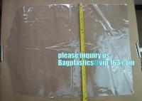 China fashion disposable clear ldpe poly laundry suit garment packaging dry cleaning cover plastic bag for clothes on roll for sale