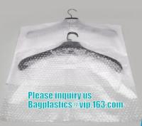 China Dry Cleaning BUBBLE BAG,Made in China travel mini packaging foldable eco-friendly garment bag dry cleaning bag PROTECT for sale