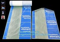 China Disposable Thin Garment Protection Dry Cleaning Bags 100cm long,reusable dry cleaning cheer satin washable garment stora for sale