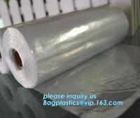 China laundry shop used rolling plastic dry cleaning bags,Wholesale clear plastic dry cleaning poly garment bags for packing c for sale