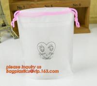 China Cotton String Biodegradable Laundry Bags Custom Drawstring  Logo Printed for sale