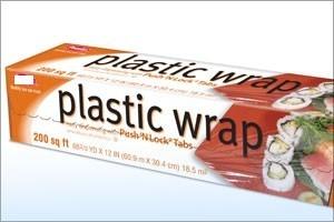 China PE Cling Film Heavy Duty Zipper Bags LDPE Wrap / Fresh Wrap Vent Hole for sale