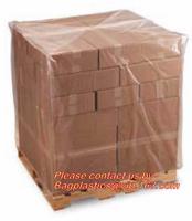 China Plastic Material and PE Plastic Type reusable pallet cover, China plastic bag of waterproof pallet covers for sale