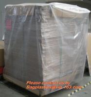 China Plastic Material and PE Plastic Type reusable pallet cover, China plastic bag of waterproof pallet covers for sale