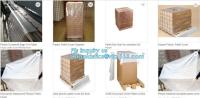 China Disposable PE Plastic Pallet Covers bag on Roll, Waterproof Pallet Cover Plastic PE for Europallet 80x120x250 cm, BAGEAS for sale