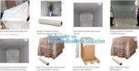 China Disposable PE Plastic Pallet Covers bag on Roll, Waterproof Pallet Cover Plastic PE for Europallet 80x120x250 cm, BAGEAS for sale
