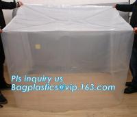 China PE Moisture Proof Plastic Pallet Cover, POLYETHYLENE SHRINK PALLET COVERS, Europallet 80x120x250 cm, bagplastics, bageas for sale