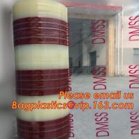 China red letter printed Polyethylene Film (PE Film) protective film, Polyethylene Protective film Blue letter printed for sale