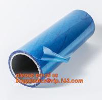 China Custom self adhesive plastic protective film for floor/Profilm/glass,pe film watch strap protection custom printing for sale