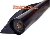 China Carpet protectivDustless Warehouse PE Protection Films for Dust Control,Plastic sheet builders film black color 2mx100m, for sale