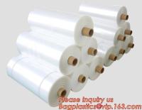 China Large Heavy Duty Plastic Bags POF Shrink Film Roll / Polyolefin Film Shrink for sale