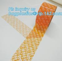 China foil lenticular hologram void sticker label,warranty seal sticker security void sticker label tamper proof sticker pack for sale