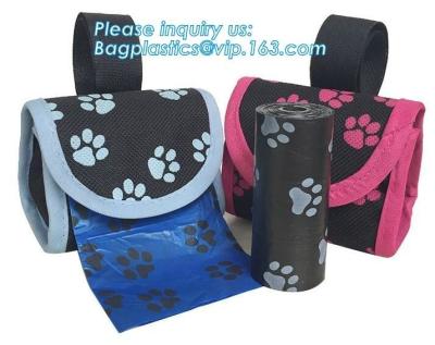 China Bone Shape Pet Dog Waste Bag With Dispenser Shape Holder Pet Poop for sale