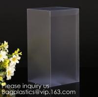 China Window box packaging box PVC box for gift packaging  Alternatives to acrylic box clear box Printed PVC box  Clear window for sale